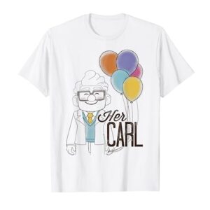 Disney Pixar Up Her Carl Couples T-Shirt