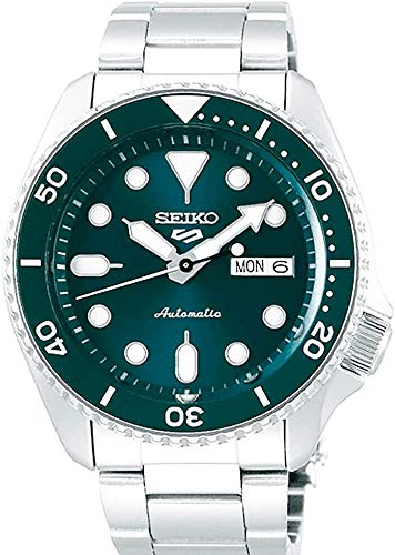 SEIKO SRPD61 5 Sports Men's Watch Silver-Tone 42.5mm Stainless Steel