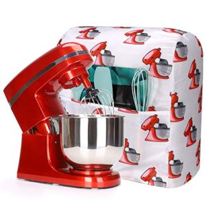 kitchen aid mixer cover,kitchen aid mixer covers for stand mixer,kitchen aid stand mixer cover compatible with 6-8 quart kitchenaid/hamilton mixers/tilt head bowl lift.kitchen aid mixer accessorie