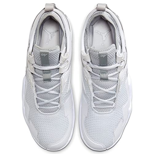 Nike mens Jordan Westbrook One Take CJ0780-002 Shoes, White/Metallic Silver/White, 12