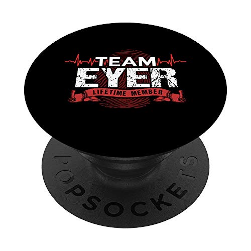 EYER TEAM Family Reunions Member DNA Heartbeat - Lifetime PopSockets Grip and Stand for Phones and Tablets