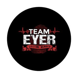 EYER TEAM Family Reunions Member DNA Heartbeat - Lifetime PopSockets Grip and Stand for Phones and Tablets