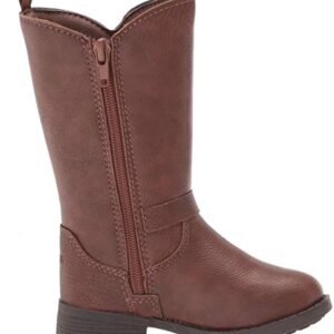 OshKosh B'Gosh Girls LUMI Fashion Boot, Chocolate 2020, 5 Toddler