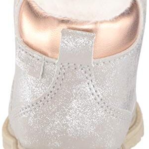 OshKosh B'Gosh girls Fashion Boot, Ivory, 4 Toddler US