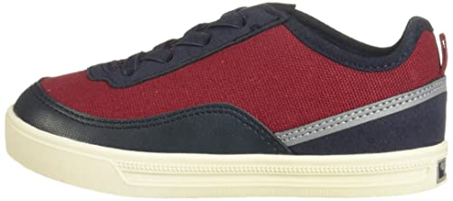 OshKosh B'Gosh Boy's Ealing Sneaker, Burgundy, 8 Toddler