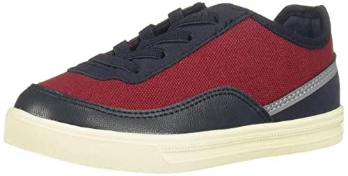 OshKosh B'Gosh Boy's Ealing Sneaker, Burgundy, 8 Toddler