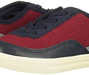 OshKosh B'Gosh Boy's Ealing Sneaker, Burgundy, 8 Toddler