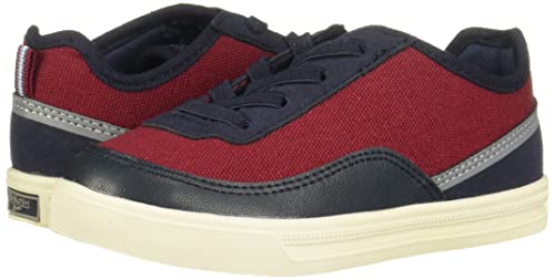 OshKosh B'Gosh Boy's Ealing Sneaker, Burgundy, 8 Toddler