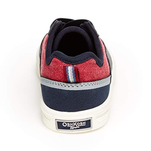 OshKosh B'Gosh Boy's Ealing Sneaker, Burgundy, 8 Toddler