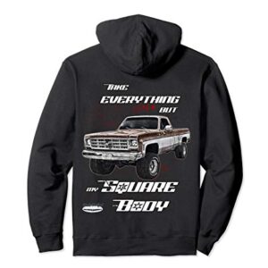 Jimmy,Squarebody Truck,Suburban,Blazer,Silverado,K5,longbed Pullover Hoodie