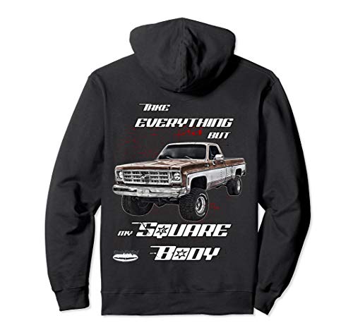 Jimmy,Squarebody Truck,Suburban,Blazer,Silverado,K5,longbed Pullover Hoodie