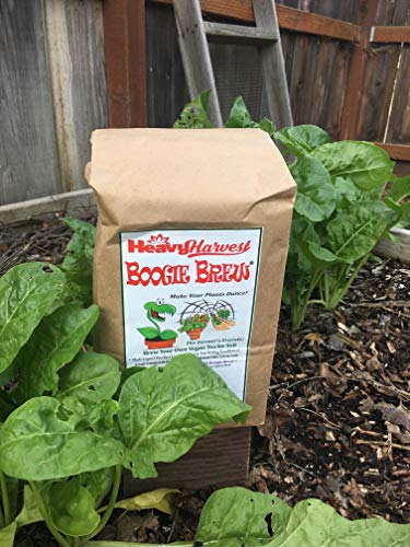 Boogie Brew Compost Tea 2 Part Formula, 3 Pounds. The Organic Compost Tea That Combines 17 Powerful Ingredients and 1 Pound Boogie Black Bundle