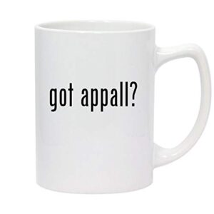 molandra products got appall? - 14oz white ceramic statesman coffee mug