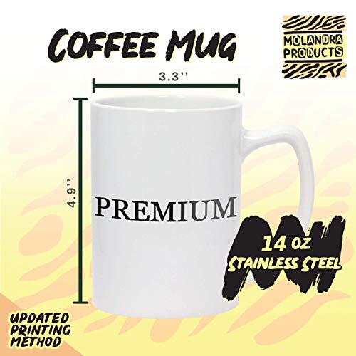 Molandra Products got appall? - 14oz White Ceramic Statesman Coffee Mug