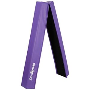 ZENY 6ft Folding Gymnastics Balance Beam Foam Floor Balance Beam Bar with Anti-slip Base Walking Beams Home Gymnastics Equipment for Kids Adults