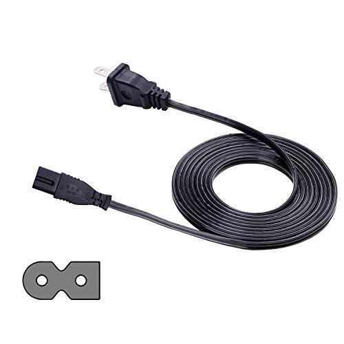 UL 8ft Power Cord for Brother SE600 SE625 SE400 PE770 PE800 Sewing Machine Power Cord 2 Prong AC Figure D Cable Replacement