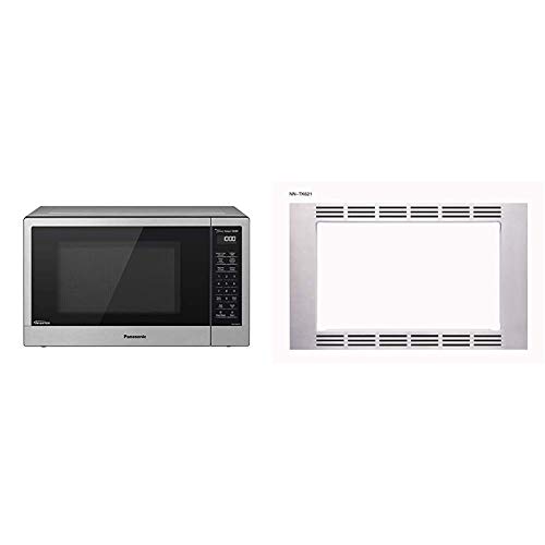 Panasonic Optional 27" Trim Kit for 1.2 cuft Microwaves, Stainless Steel, NN-TK621SS