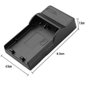 Battery and Charger for Olympus Pen E-PL1, E-PL2, E-PL3 Digital Camera