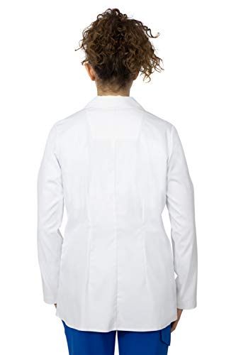 Healing Hands White Lab Coat 5 Pocket 5160 Flo Full Sleeve Women's Consult Lab Coat The White Coat Minimalist Collection White XL