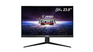 msi g241, 24" gaming monitor, 1920 x 1080 (fhd), ips, 1ms, 144hz, freesync, hdmi, displayport, tilt