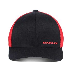 Oakley Indy Stretch-Fitted Cap Black/Red