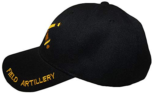 Trade Winds U.S. Army Field Artillery Military Cap U.S. Army Black Military HAT