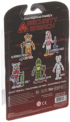 Funko Action Figure: Five Nights at Freddy's (FNAF) - PizzaPlex - Roxanne Wolf - FNAF Pizza Simulator - Collectible - Gift Idea - Official Merchandise - for Boys, Girls, Kids & Adults