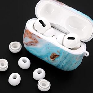 3 Pairs Compatible with AirPods Pro and Pro 2 Ear Tips Buds, Medium Size Replacement Silicone Rubber Eartips Earbuds Gel Cover Accessories Compatible with AirPods Pro 2nd 1st - Medium White