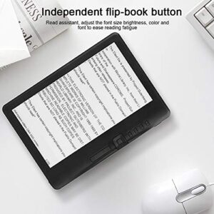 E-Reader, BK7019 Portable 7inch TFT LCD Waterproof Colorful Screen E-book Reader Integrated Body Ultra-clear Digital Book Read Built-in Music, Video, Photos, 2100mAh Battery Supports TF Card (8G )