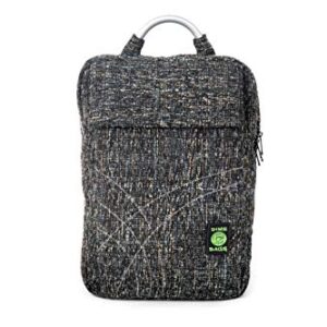 DIME BAGS Slab Bag Hemp Backpack with Padded Laptop Compartment and Secret Pocket (Concrete)