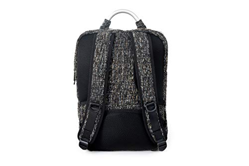 DIME BAGS Slab Bag Hemp Backpack with Padded Laptop Compartment and Secret Pocket (Concrete)