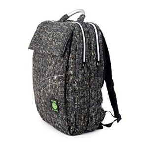 DIME BAGS Slab Bag Hemp Backpack with Padded Laptop Compartment and Secret Pocket (Concrete)