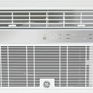 GE AHY08LZ Window Air Conditioner Complete with WiFi & Smart Home Connectivity | Energy Star Certified | Cools up to 350 Square Feet | 115 Volts | White