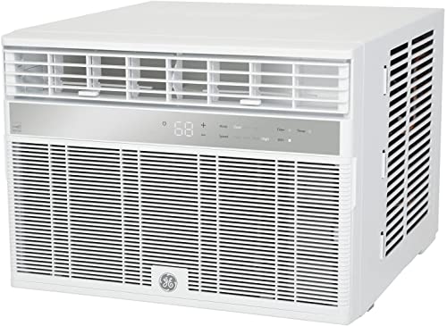 GE AHY08LZ Window Air Conditioner Complete with WiFi & Smart Home Connectivity | Energy Star Certified | Cools up to 350 Square Feet | 115 Volts | White