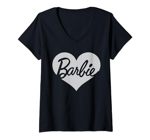 Barbie: Heart V-Neck T-Shirt