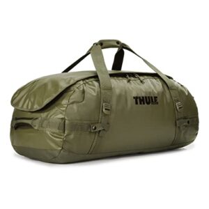 thule chasm sport duffel bag 90l, olivine