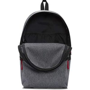 Nike Air Jordan Jumpman Backpack (One Size, Carbon Heather/Gym Red)