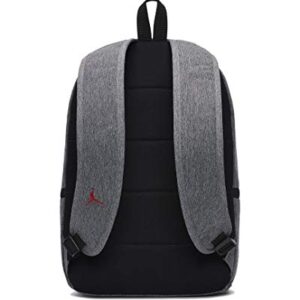 Nike Air Jordan Jumpman Backpack (One Size, Carbon Heather/Gym Red)