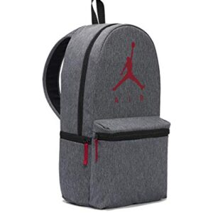 Nike Air Jordan Jumpman Backpack (One Size, Carbon Heather/Gym Red)