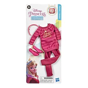 Disney Princess Comfy Squad Fashion Pack for Aurora Doll, Clothes for Disney Fashion Doll Inspired by Ralph Breaks The Internet Movie