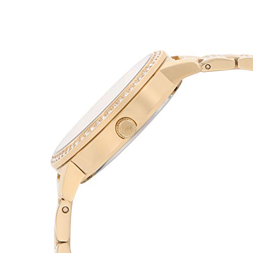 Michael Kors Women's Melissa Three-Hand Gold-Tone Stainless Steel Watch MK4368