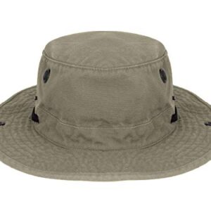 Tilley Unisex T3 Wanderer Hat (Khaki, 7 7/8)