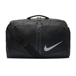 nike run duffel bag 34 l, unisex running bag, black, ns