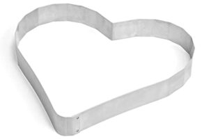 lloydpans kitchenware 12" heart baking ring