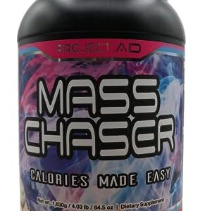 Project AD Mass Chaser, Mass Gainer Protein Powder, Gain Strength & Size Quickly, Mixes Easily, Tastes Delicious, 500 Calories & 25g Protein (30 servings, Vanilla Swirl Cake Batter)