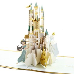 hallmark signature paper wonder pop up birthday card (disney princesses)