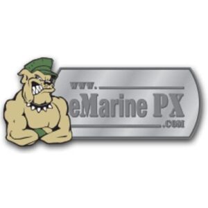 eMarinepx USMC T-Shirt Grey. Made in USA. Officially Licensed with The United States Marine Corps