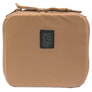 grey ghost gear pistol soft case - coyote brown