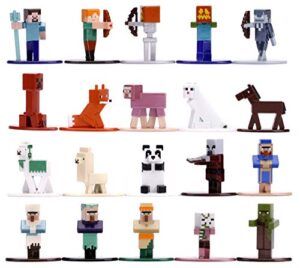 minecraft nano metalfigs 20 pk w3