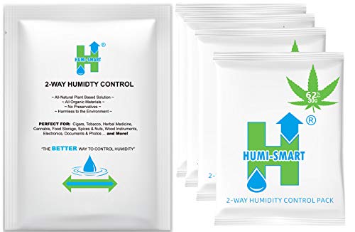 Humi-Smart 2-Way Control 62% RH 30g 4-Pack